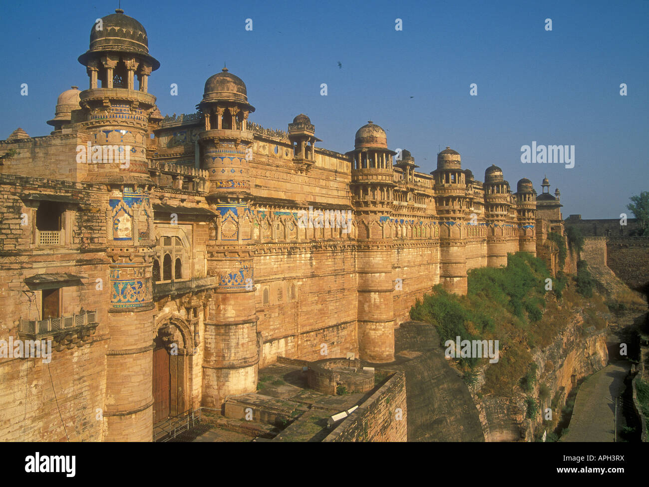 Gwalior Fort, Madhya Pradesh, India Stock Photo - Alamy