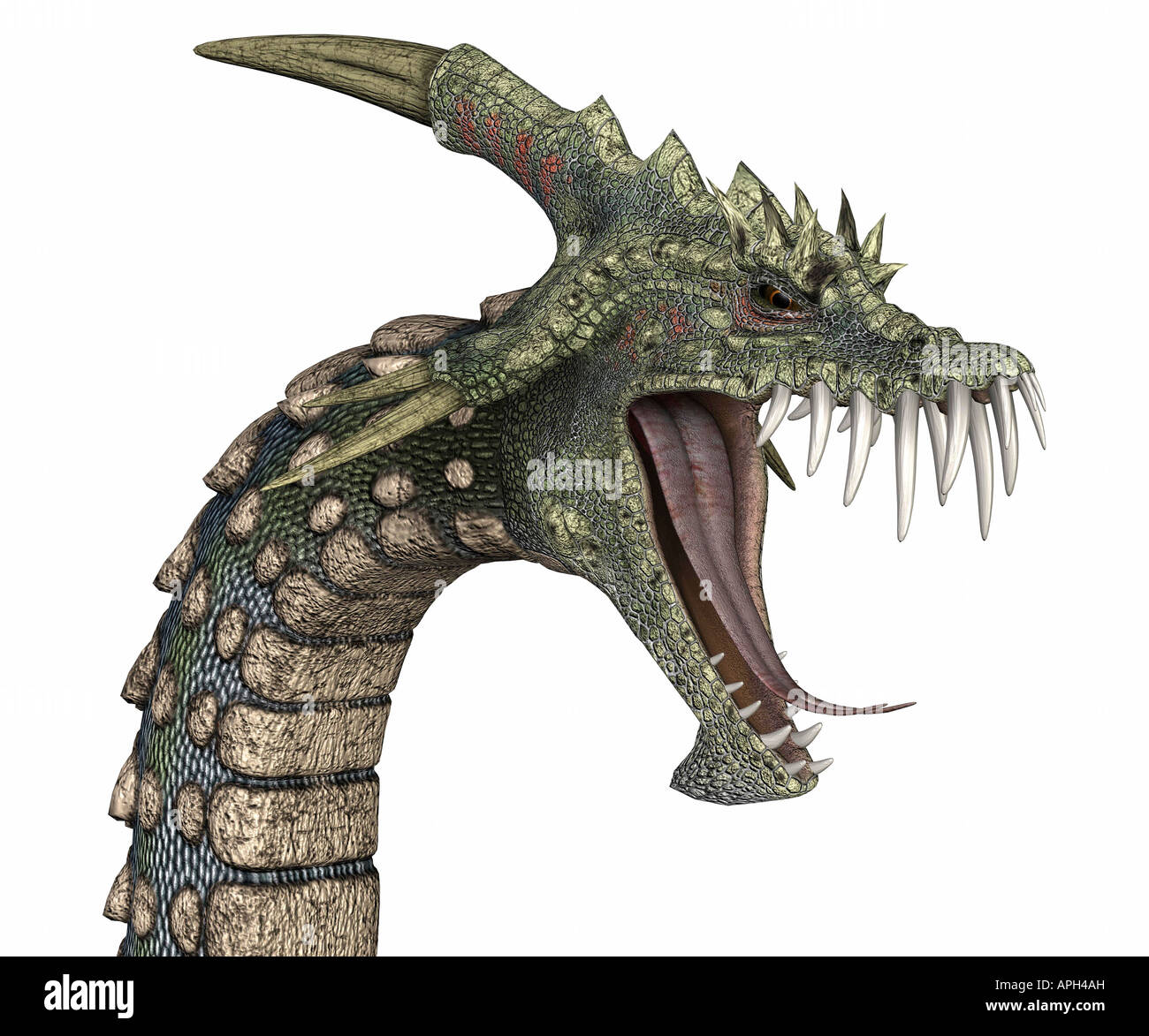 face creature on a white background Stock Photo - Alamy