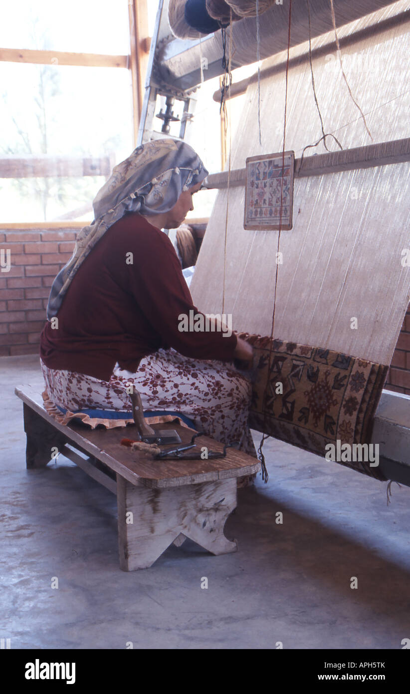 Rug weaving turkey hi-res stock photography and images - Alamy
