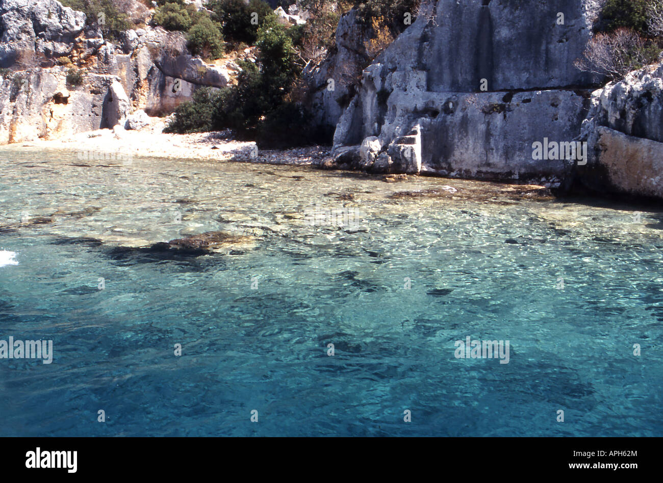 Sunken City, Kekova, Turkey Stock Photo - Alamy