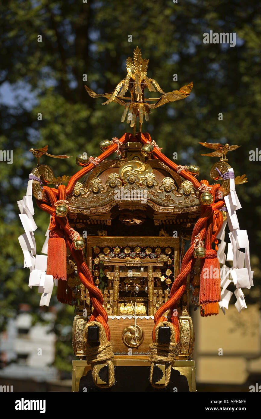 Mikoshi portable shrine Stock Photo - Alamy