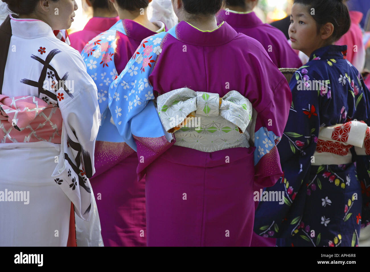 Kimono detail of back hi-res stock photography and images - Alamy