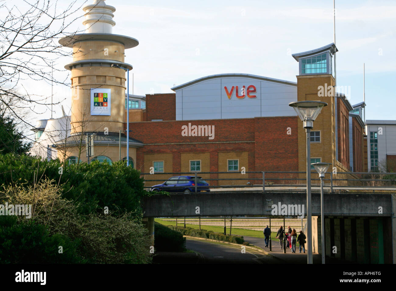 the vue Basingstoke old market town hampshire england uk gb Stock Photo ...