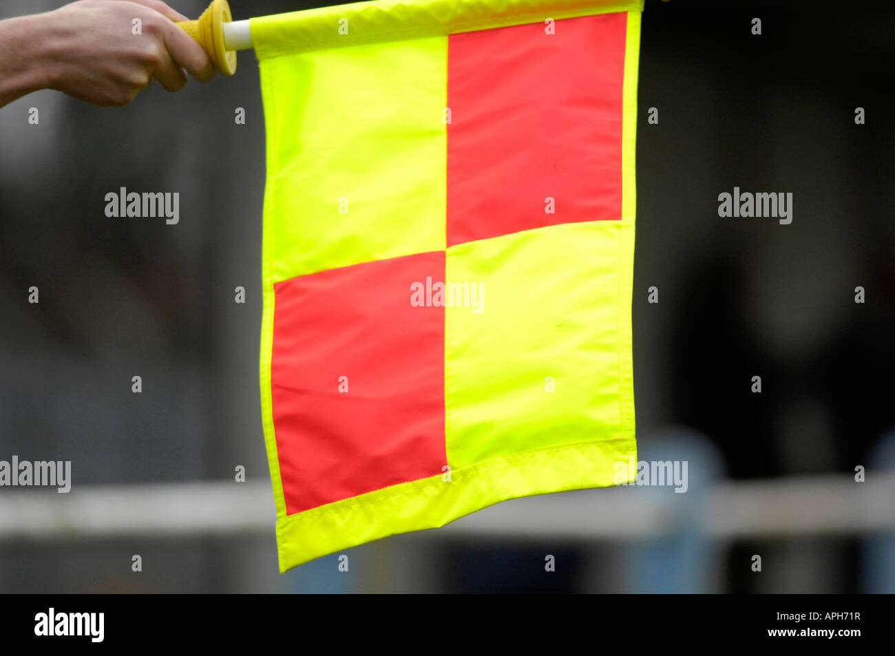 Linesmans flag hi-res stock photography and images - Alamy