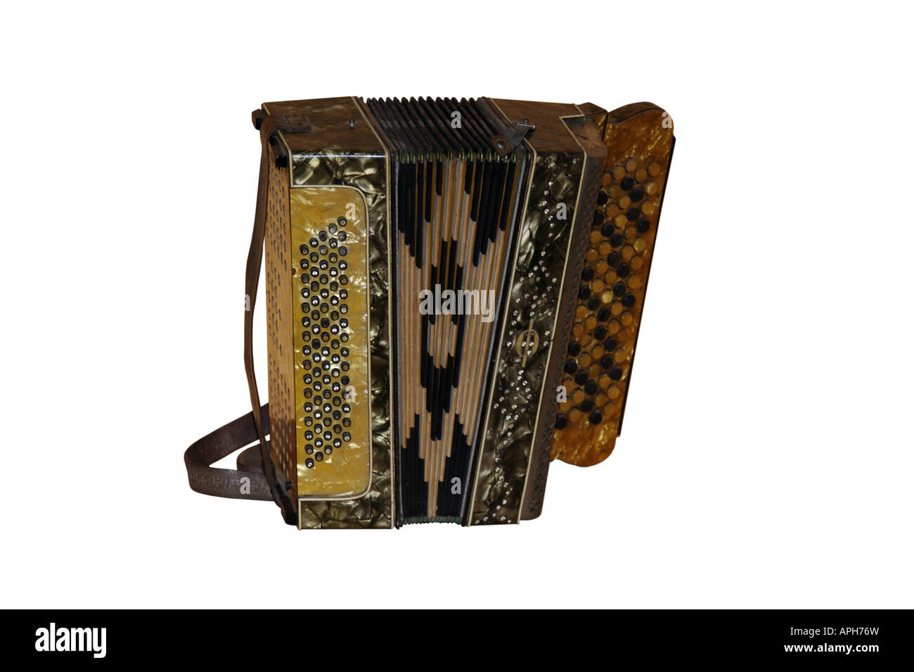 Traditional accordion player Cut Out Stock Images & Pictures - Alamy