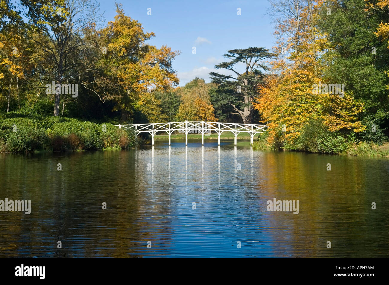 Chinese bridge painshill hi-res stock photography and images - Alamy