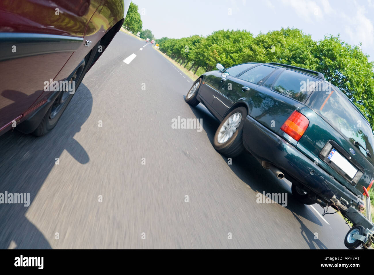 Overtaking car hi-res stock photography and images - Alamy