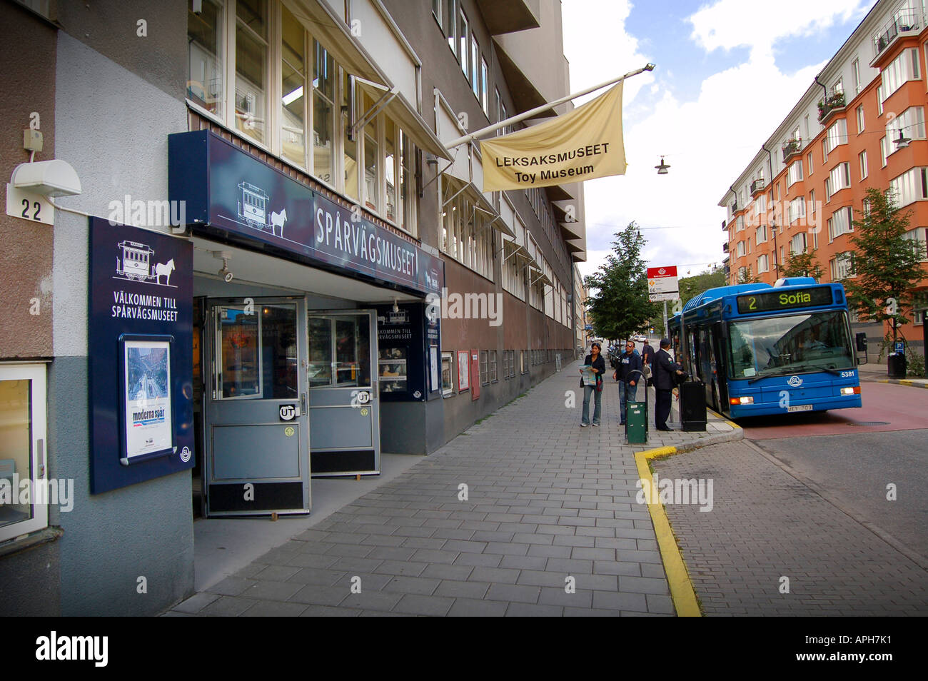 Swedish bus stop public transport High Resolution Stock Photography and ...
