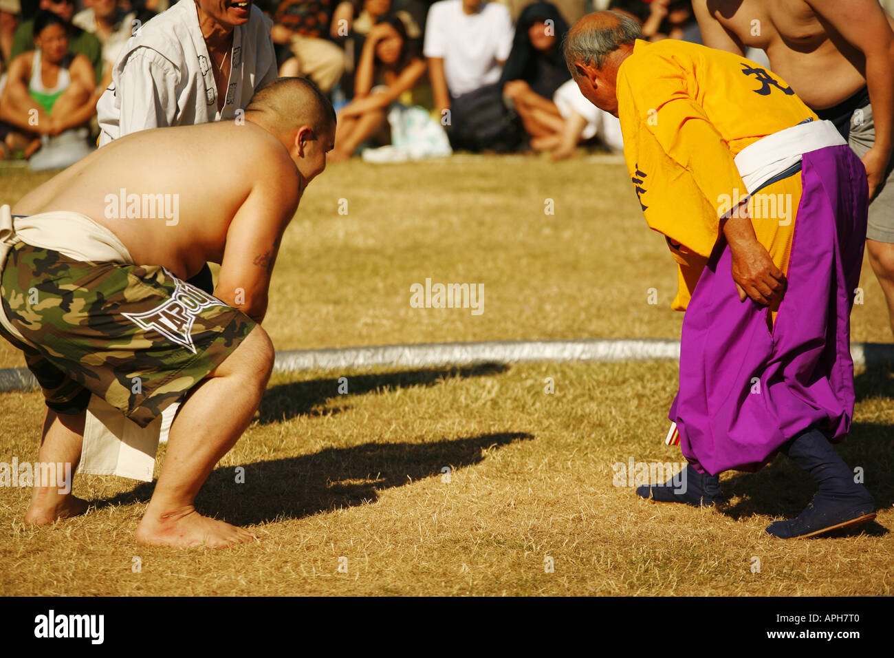 Sumo wrestling competition Stock Photo - Alamy