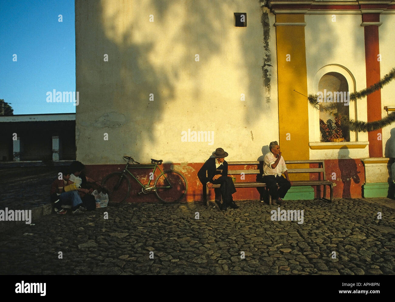 Santa Maria de la Asuncion church Stock Photo - Alamy