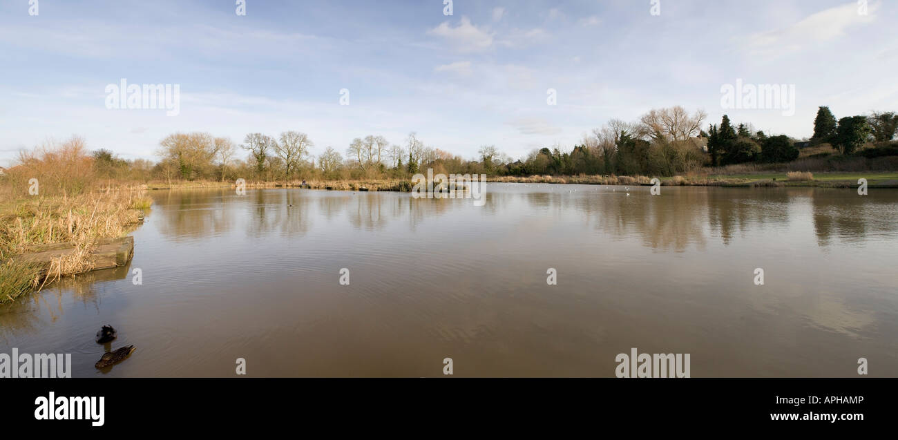 The river avon warwick warwickshire england uk Stock Photo - Alamy