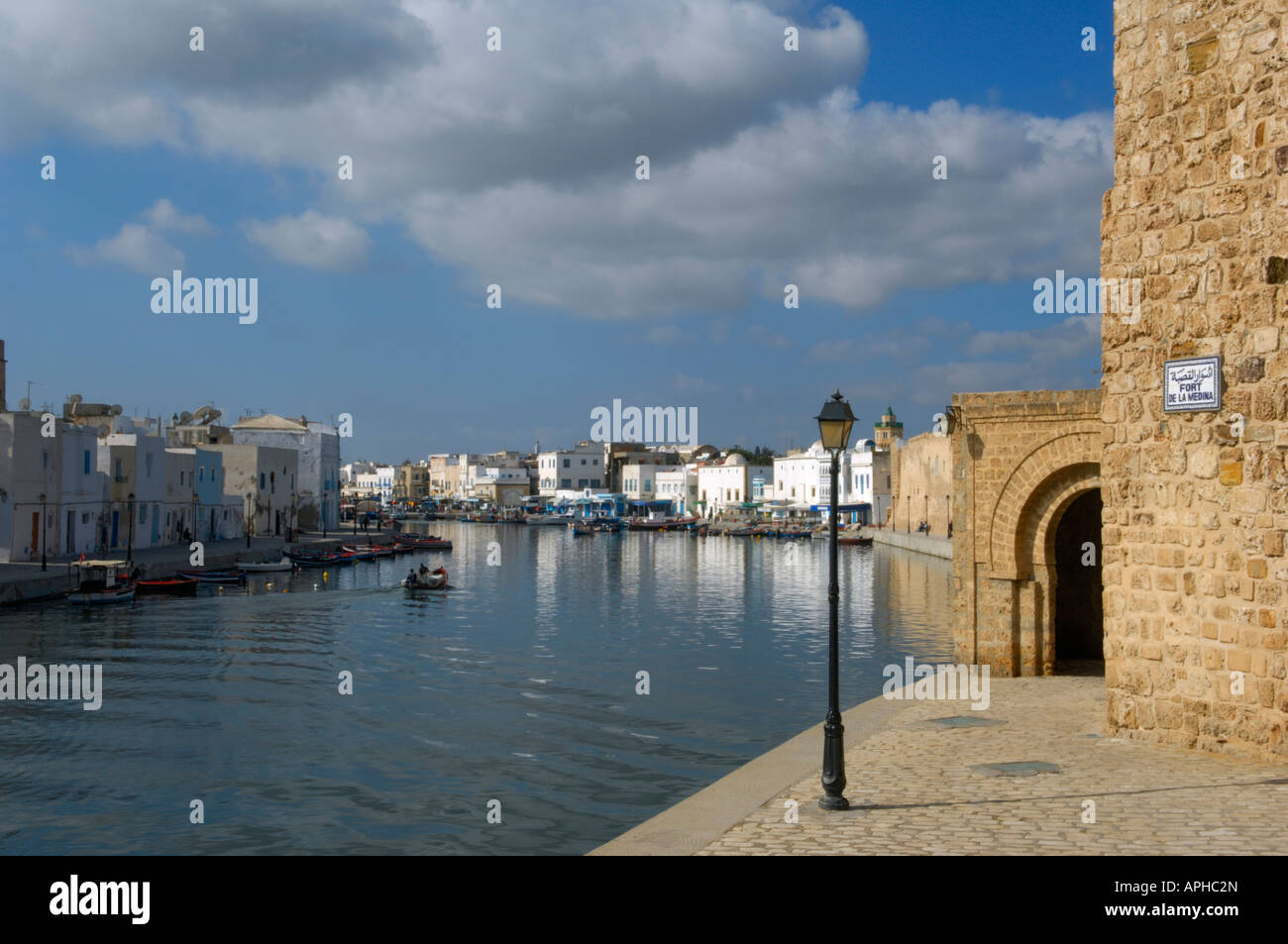 The old port of Bizerte in Northern Tunisia Stock Photo - Alamy