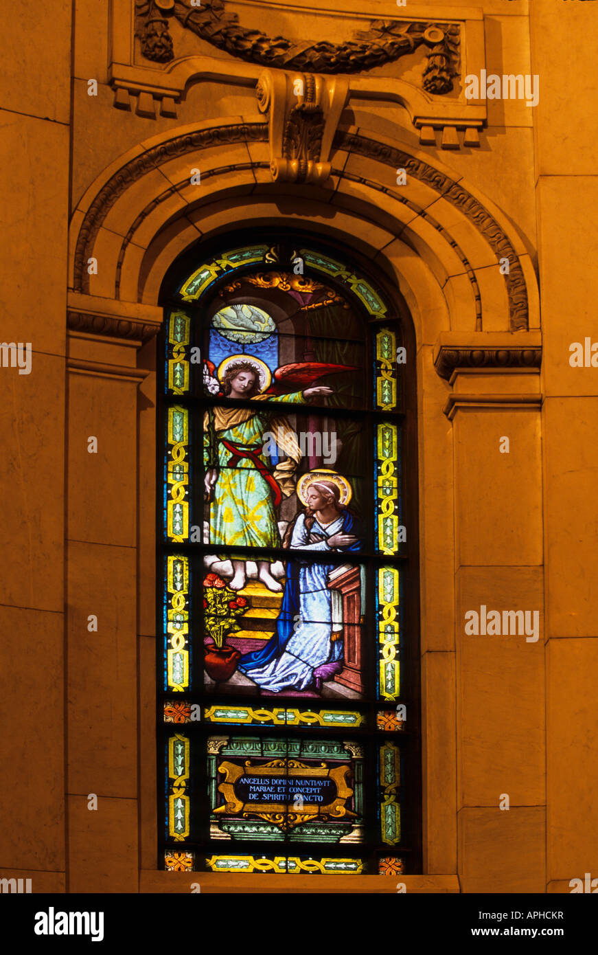 BEAUTIFUL STAINED GLASS WINDOW IN SAINT PAUL CATHEDRAL, ST.PAUL ...
