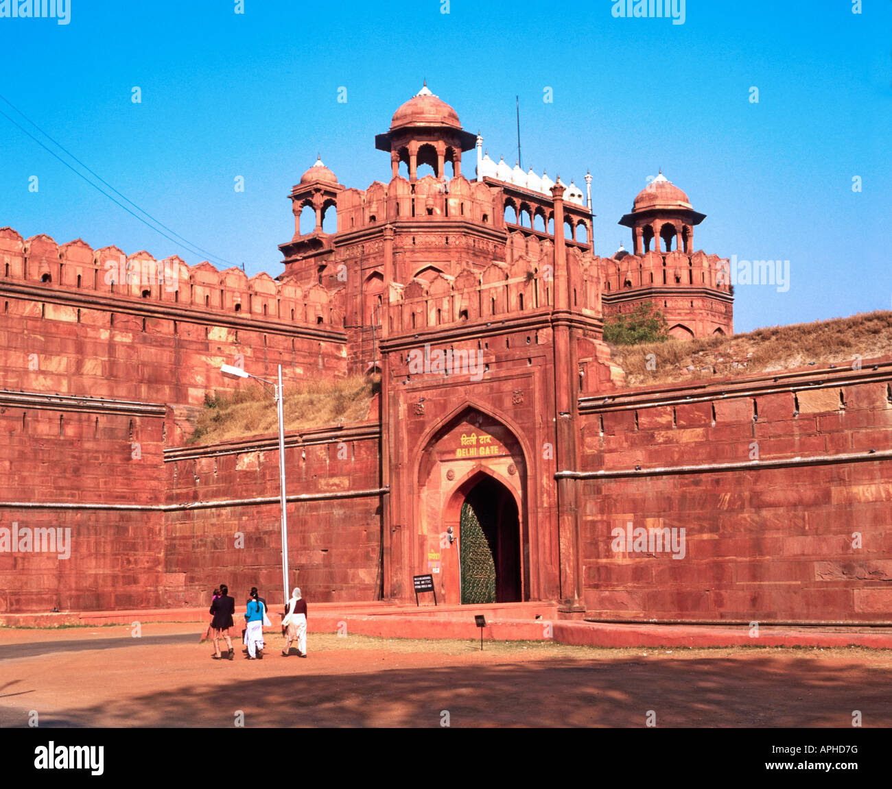 Red Fort (Lal Quilla) Delhi India Stock Photo - Alamy