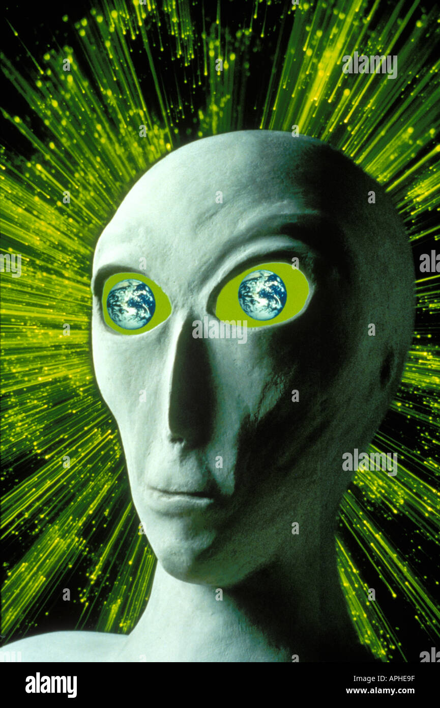 foreign alien being Stock Photo - Alamy