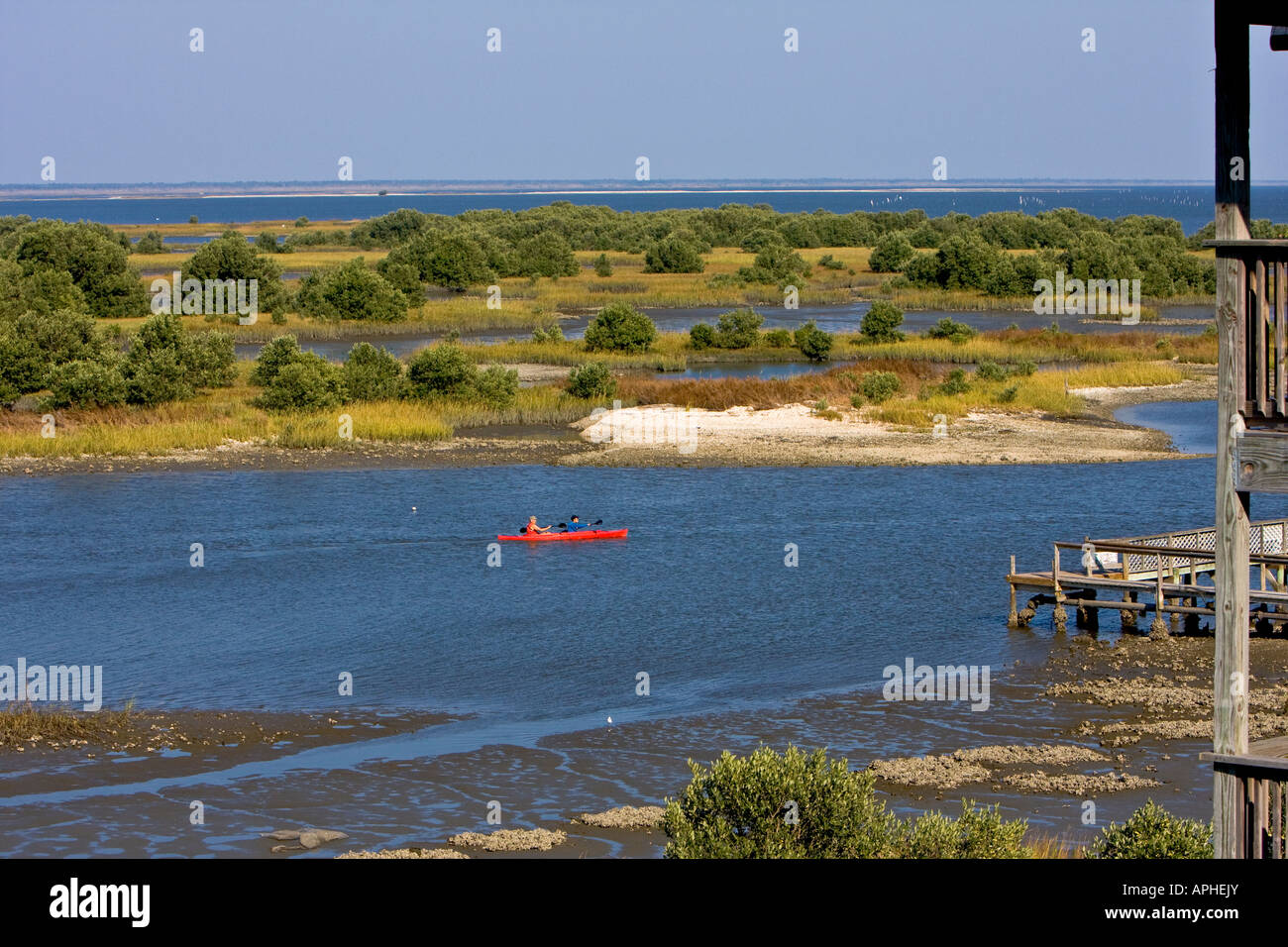 Tourist and Vacation Views of Historical Cedar Key Florida Stock Photo ...