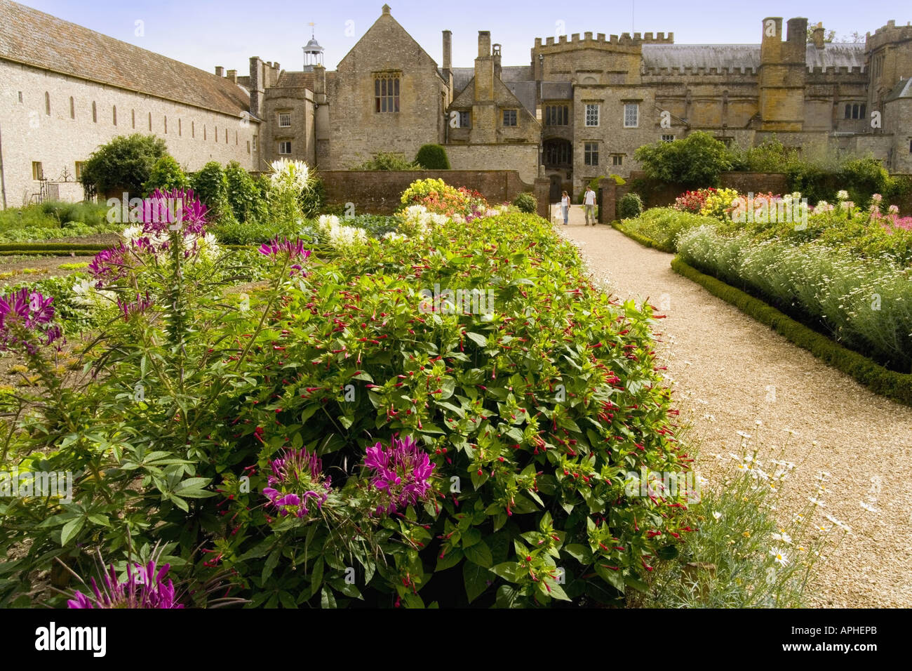 Forde Abbey House And Gardens High Resolution Stock Photography and ...