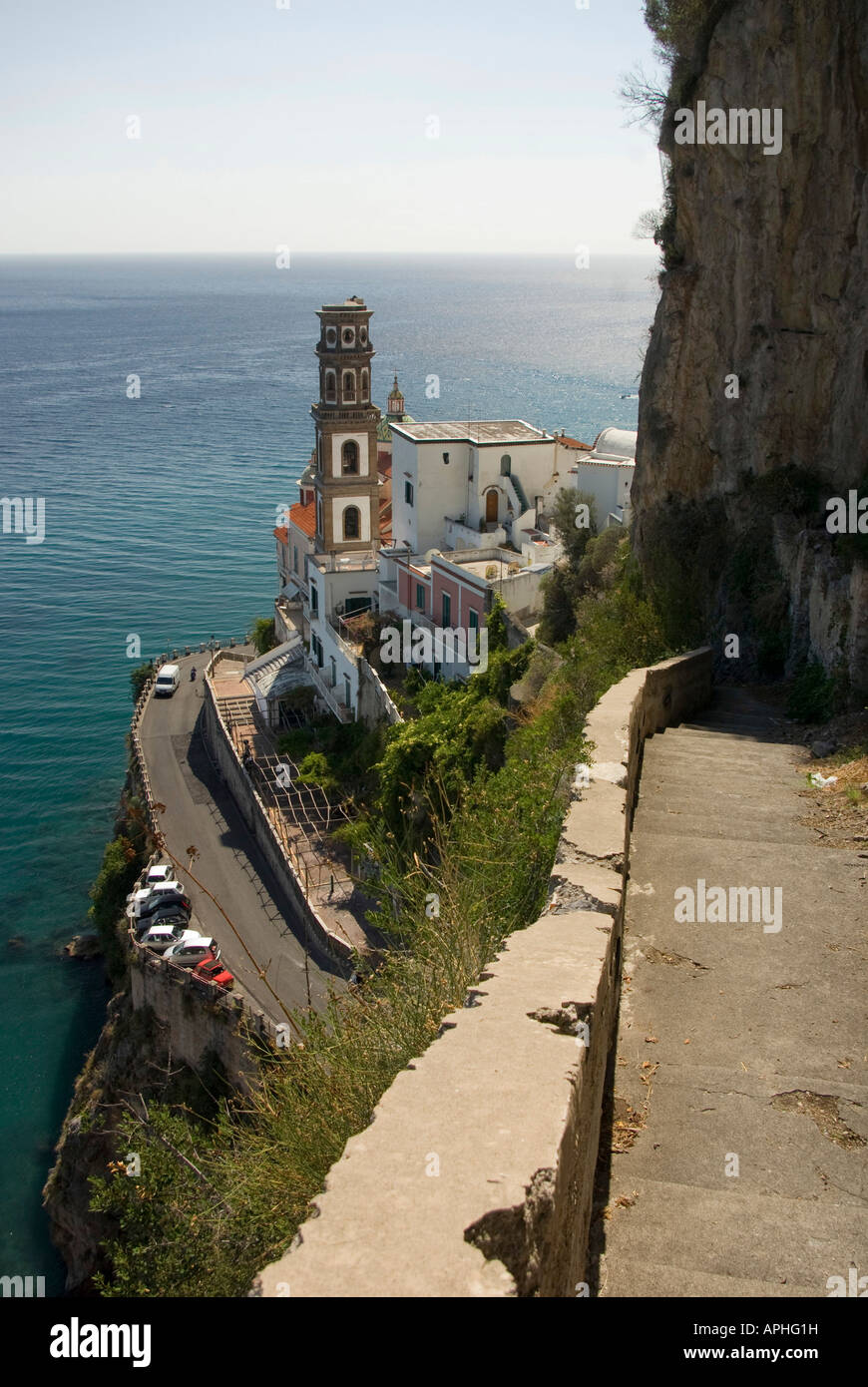 View of Atrani, Amalfi Coast, Italy Stock Photo - Alamy
