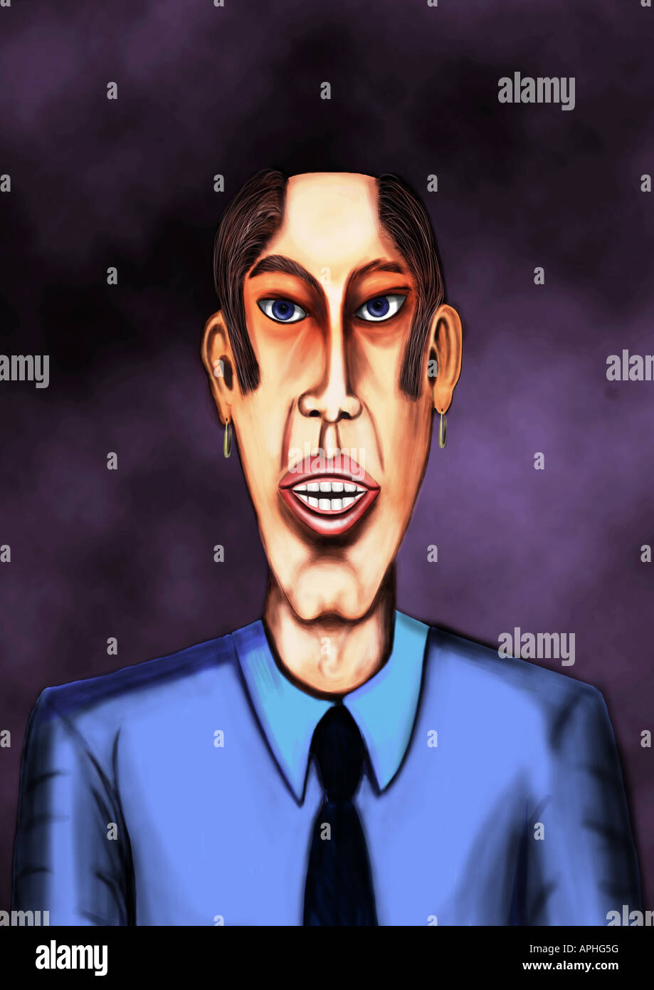 Illustration people man painted cartoon two dimension 2d computer ...