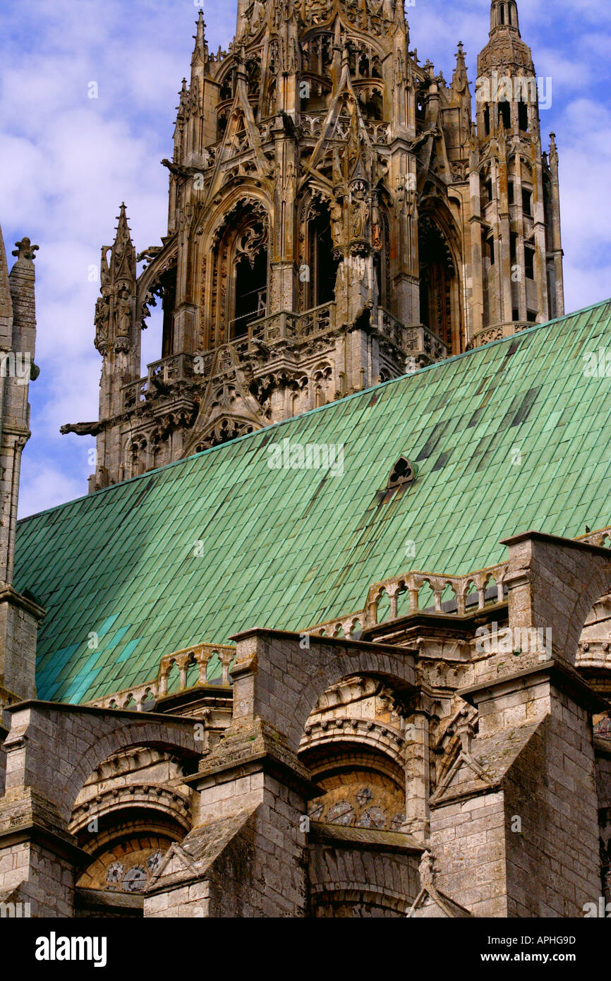 Chartres cathedral landscape hi-res stock photography and images - Alamy
