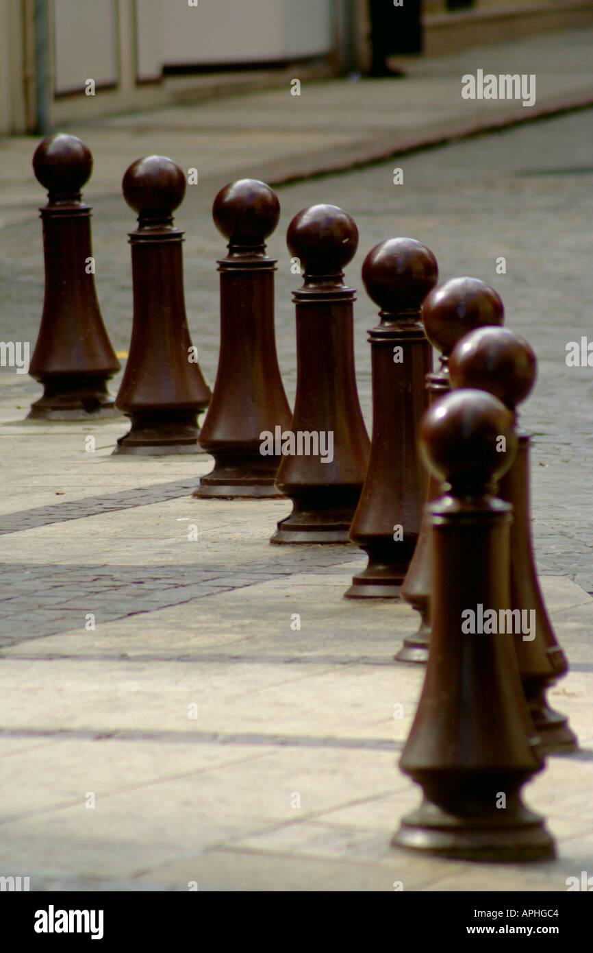 Ball bollards hi-res stock photography and images - Alamy