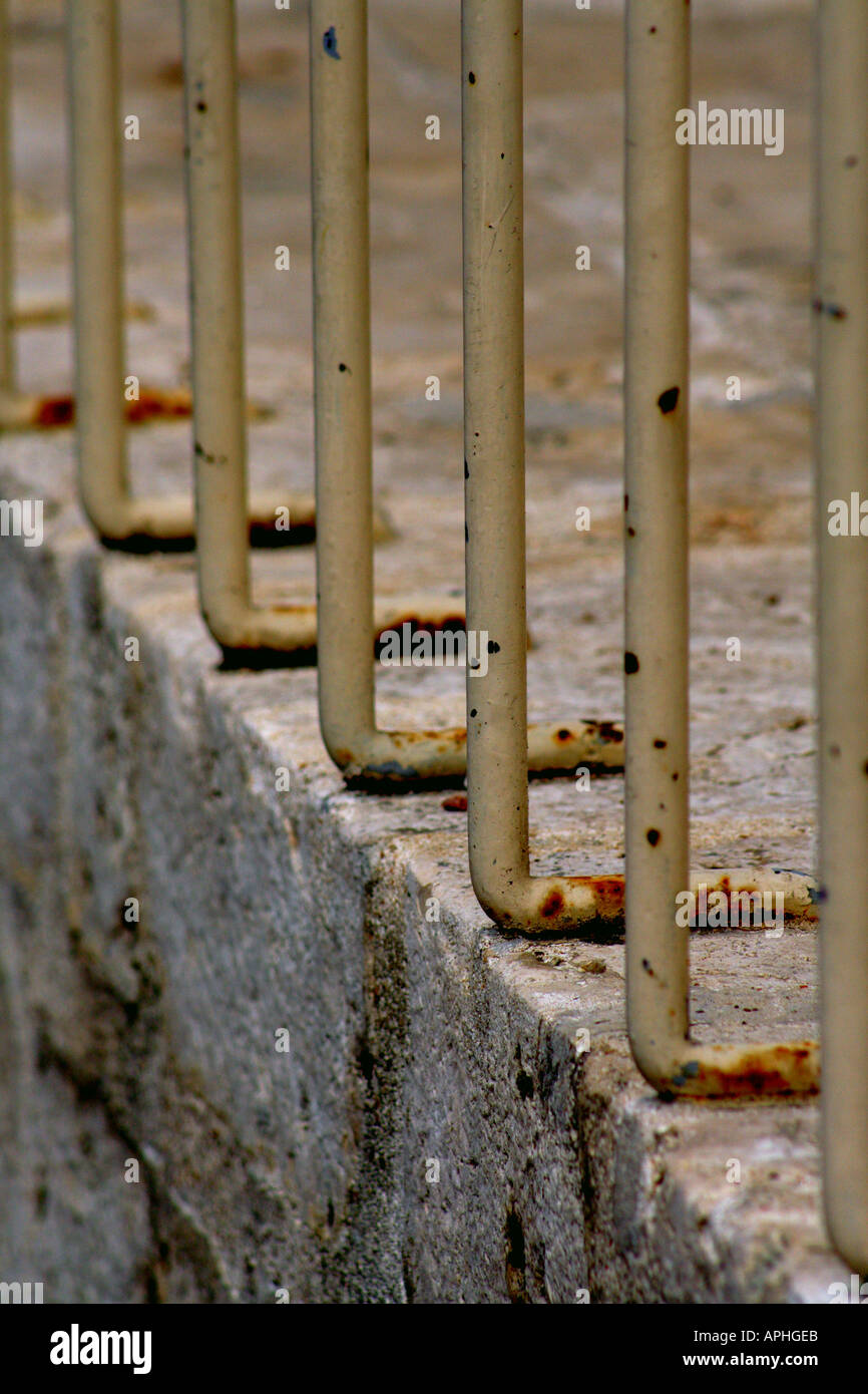 Metal railling hi-res stock photography and images - Alamy