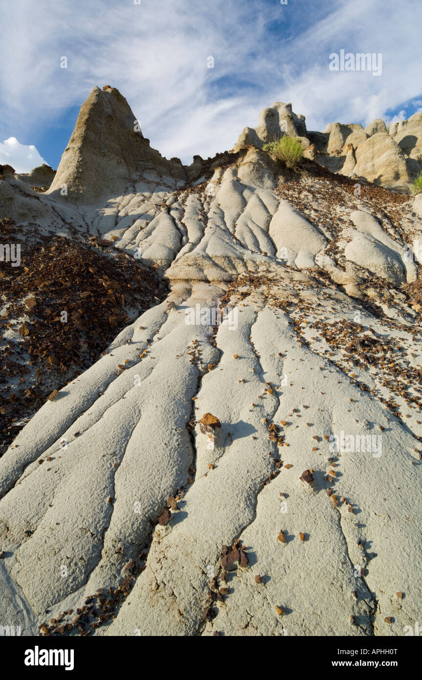 Rock formation Makoshika State Park Montana Stock Photo - Alamy