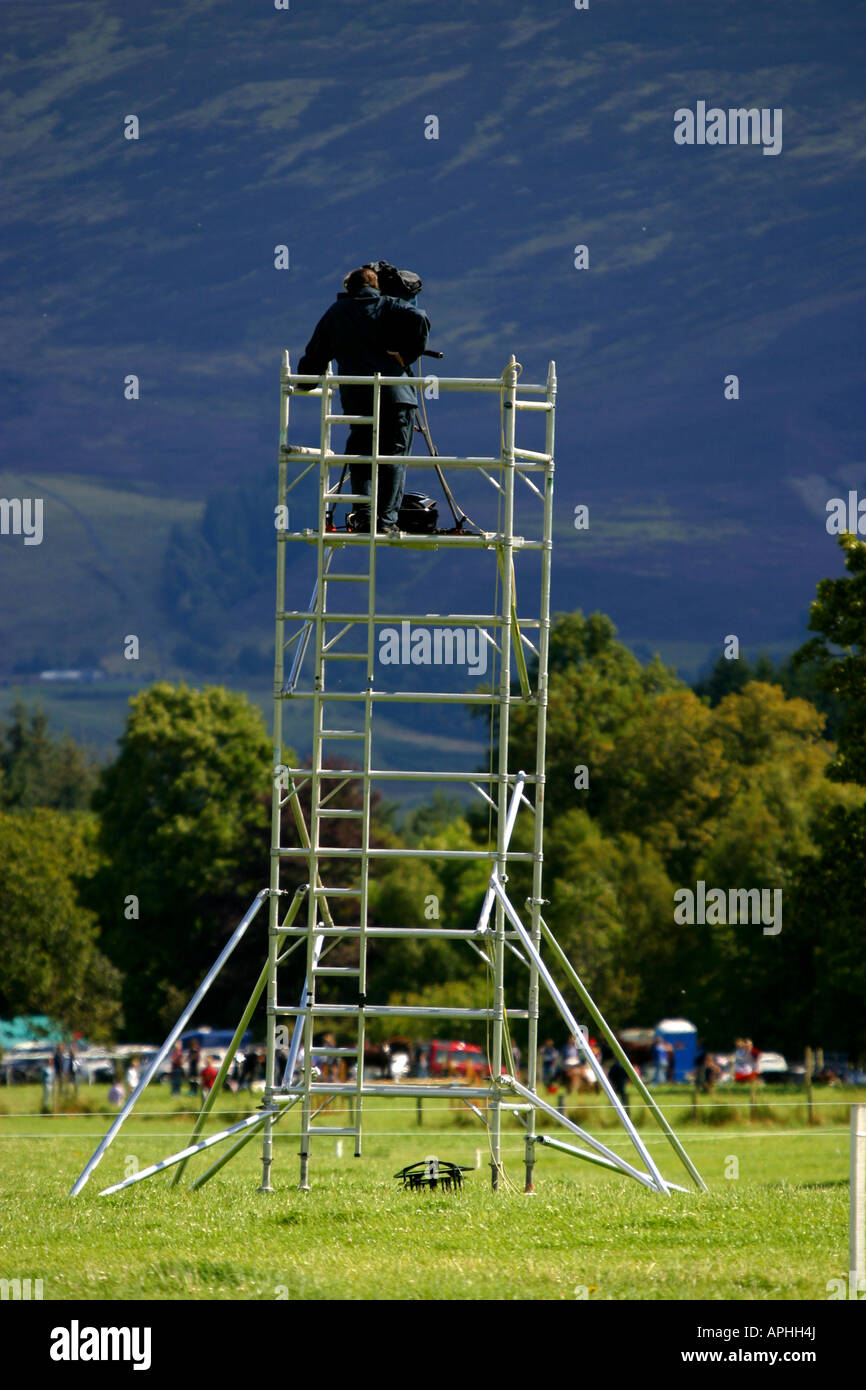 Boom camera cameraman hi-res stock photography and images - Alamy