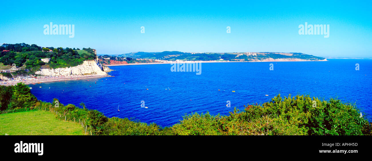 Beer devon panoramic hi-res stock photography and images - Alamy
