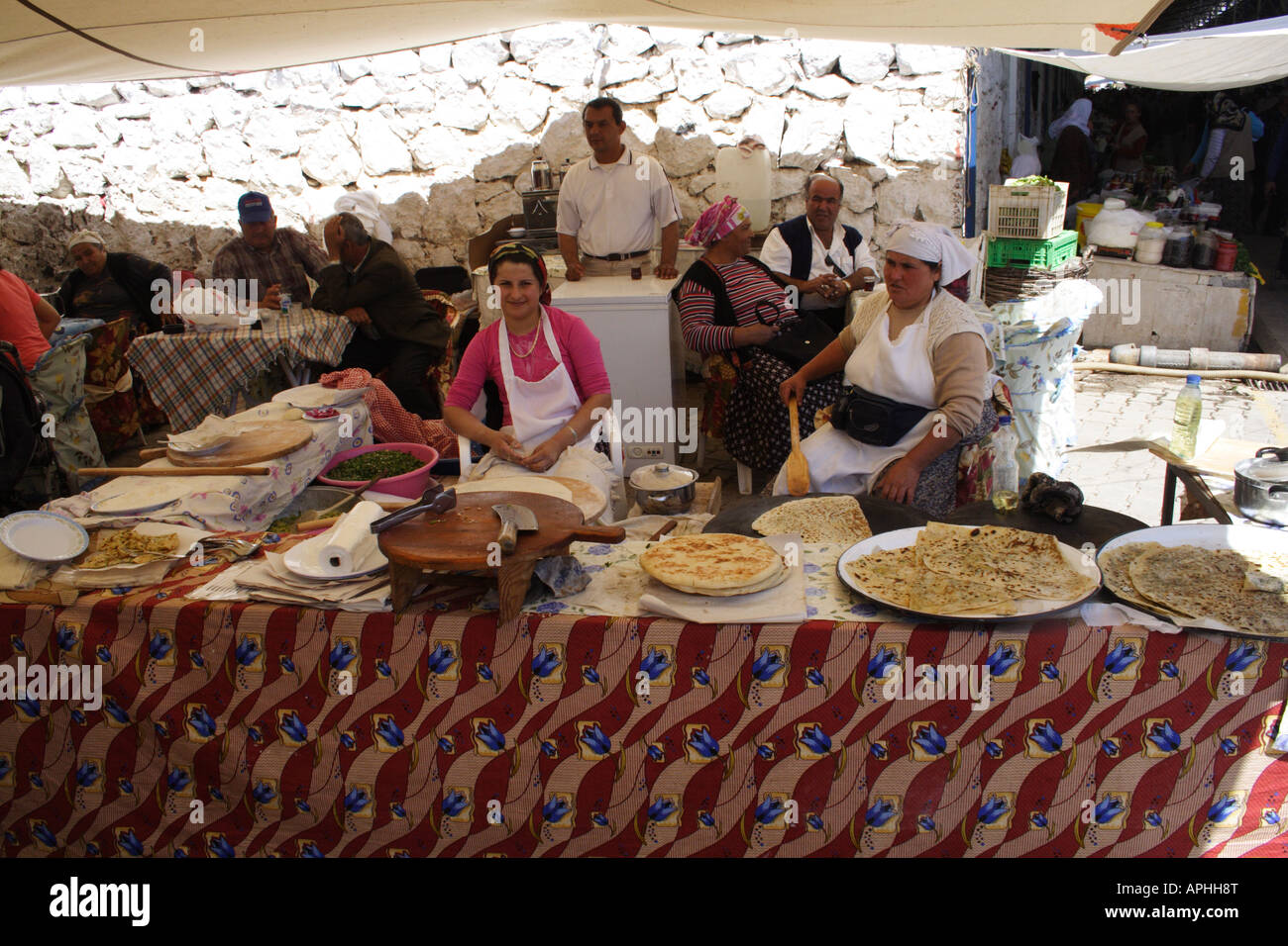 Turkish Food Market Stock Photo - Alamy