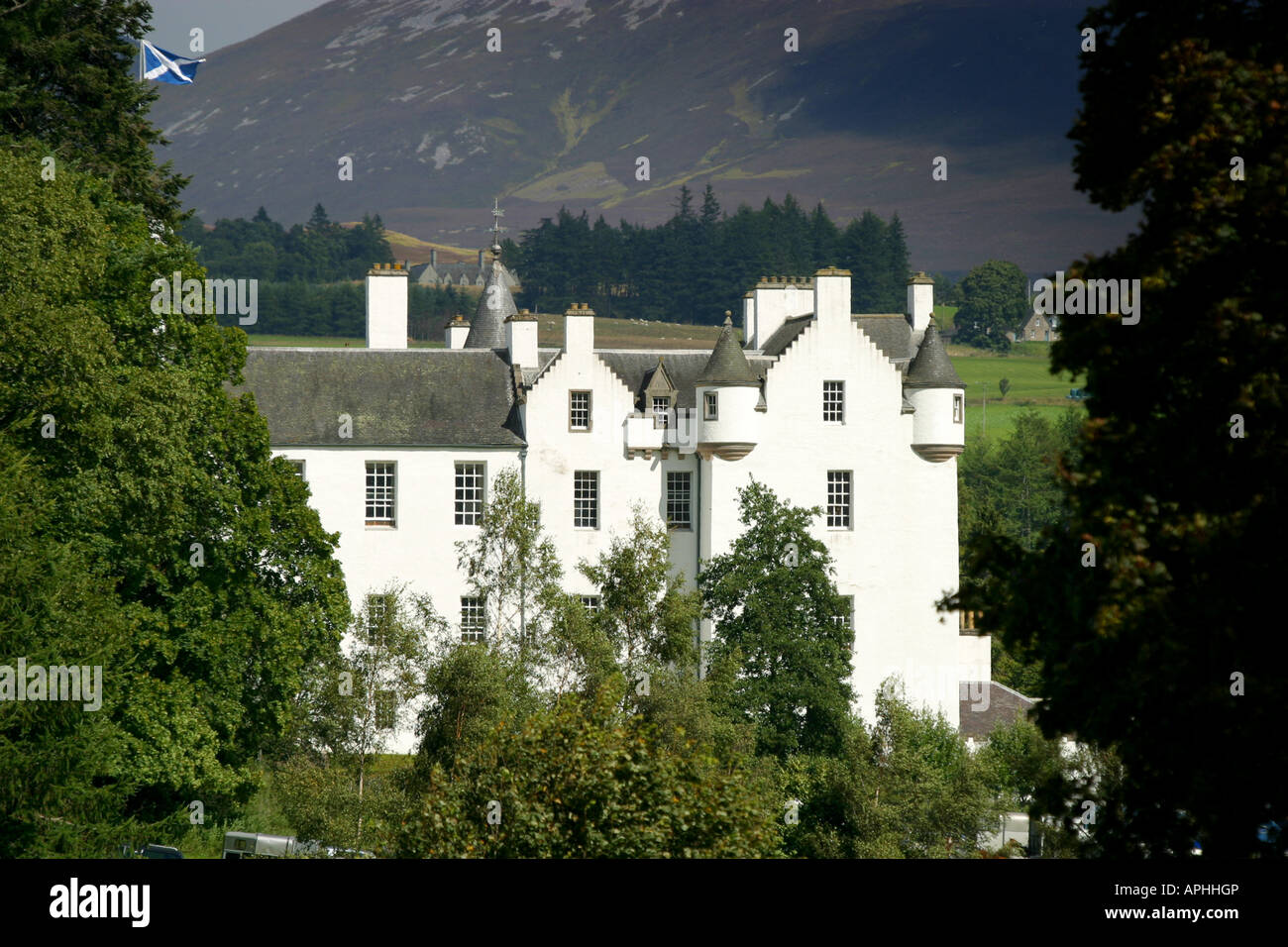 Blair Castle Perthshire Scotland Stock Photo - Alamy