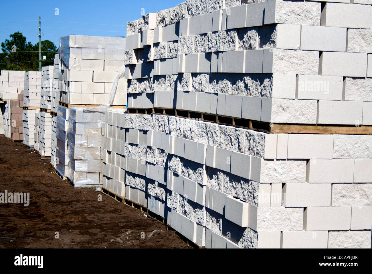 Pile Of White Bricks