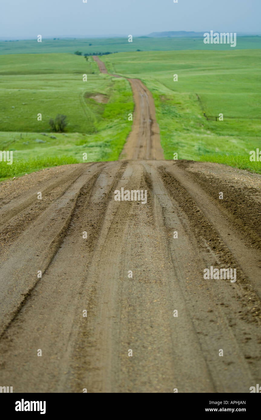 Muddy road rural hi-res stock photography and images - Alamy