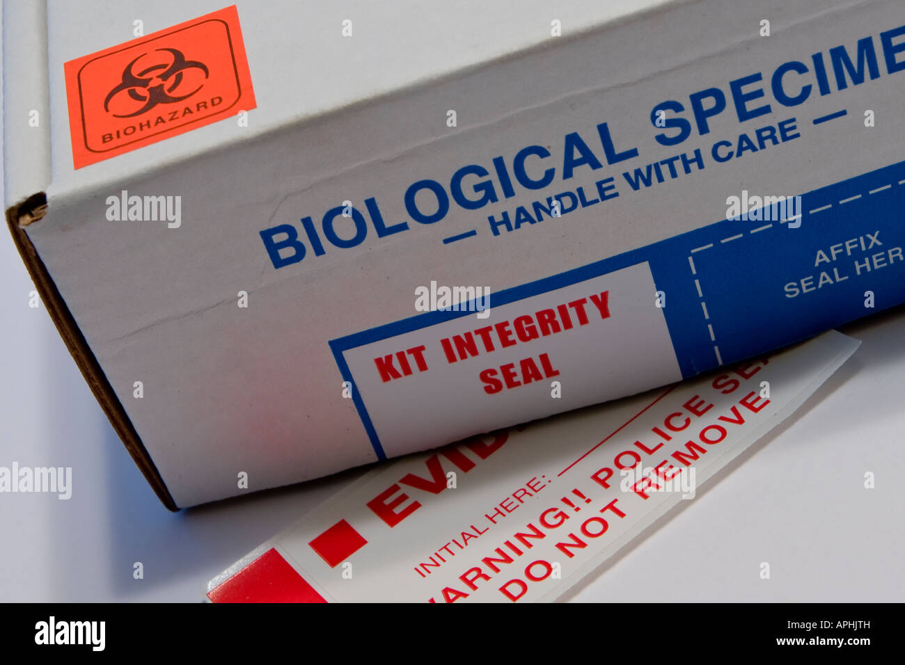 Biohazard Labeled Biological Specimen Cardboard Box for Blood Draw and ...