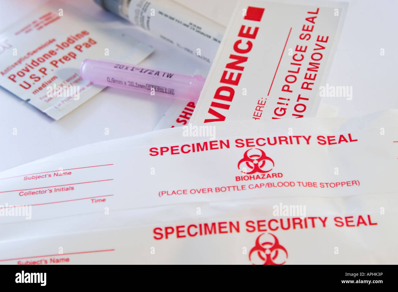 Police Evidence Label High Resolution Stock Photography and Images - Alamy