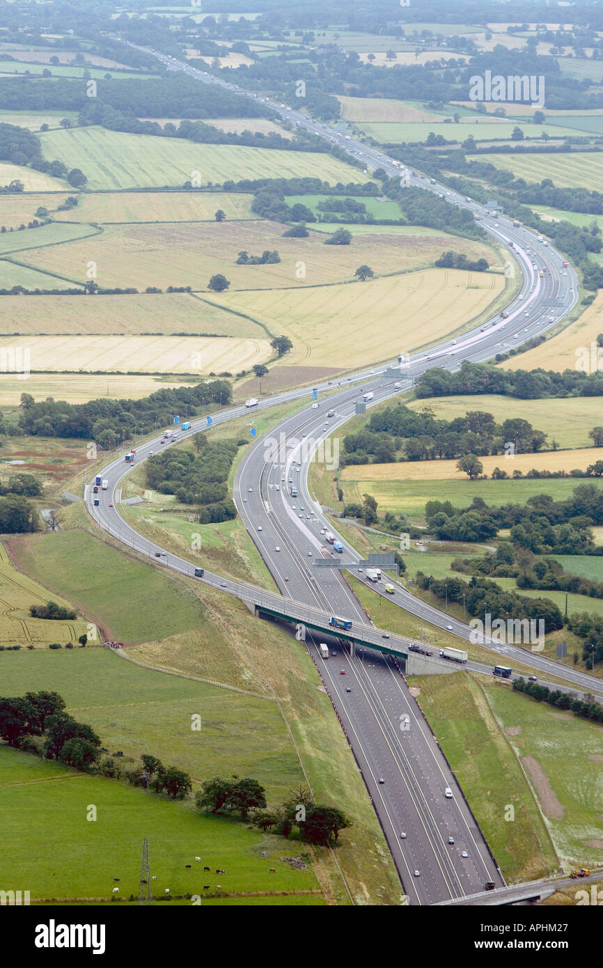 Rac car motorway hi-res stock photography and images - Alamy