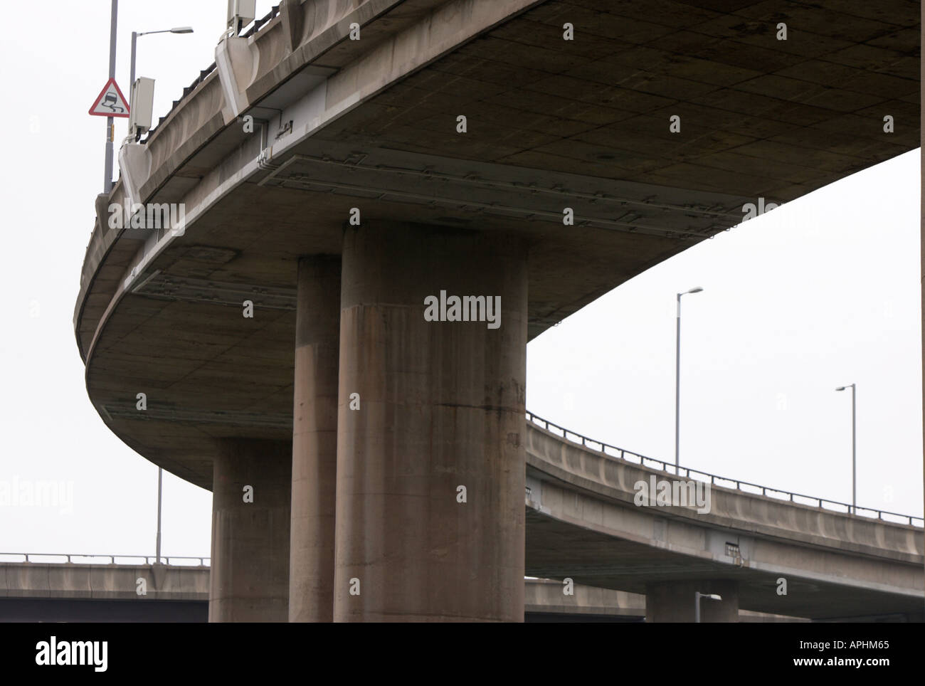 M6 motorway construction hi-res stock photography and images - Alamy