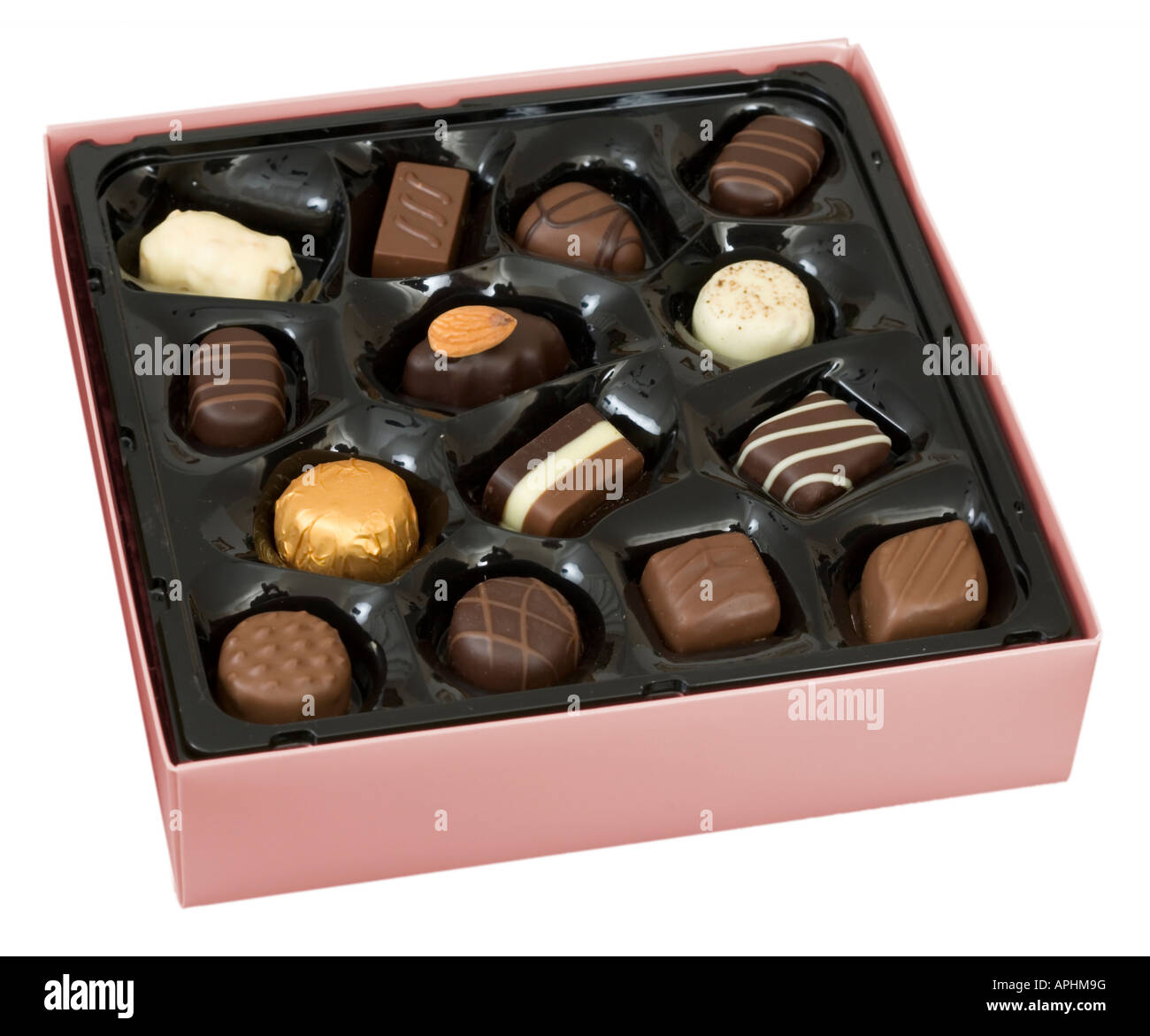 Various boxes of chocolates Cut Out Stock Images & Pictures - Alamy