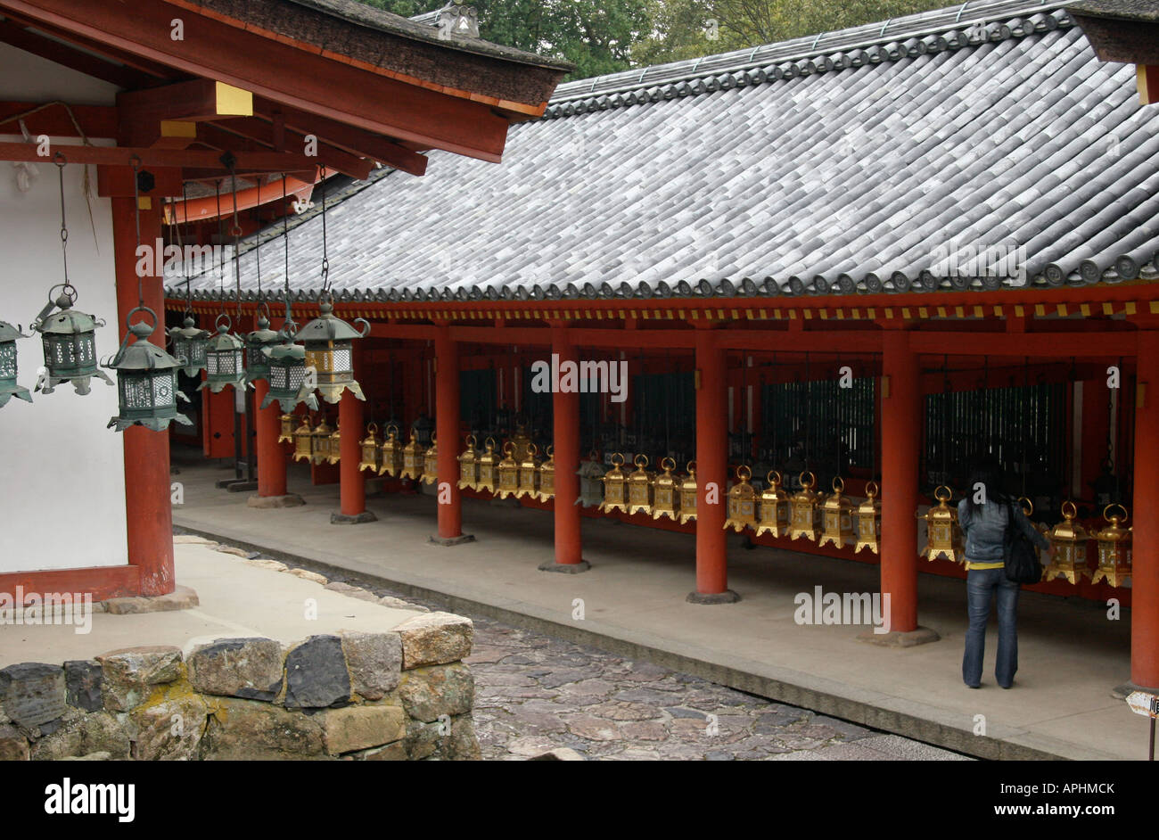 Kasuga Shrine in Nara, Japan Stock Photo - Alamy