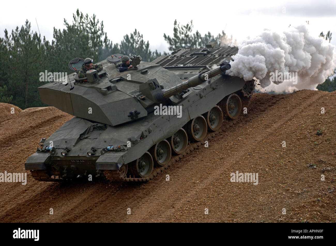 Challenger MK II Battletank Stock Photo - Alamy