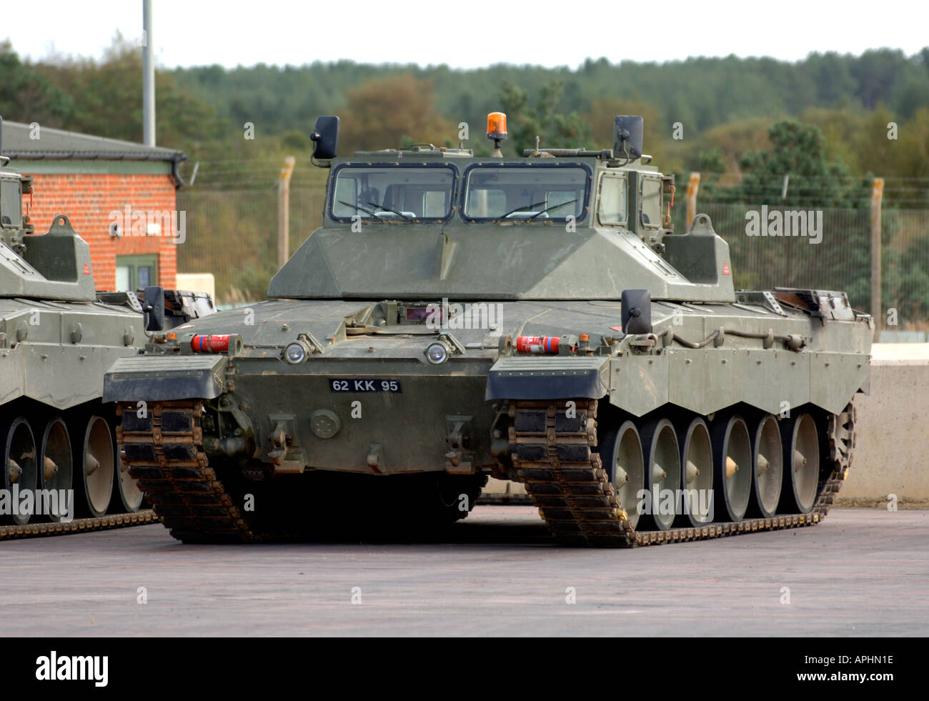 Training tank, Armour Centre, Bovington, Dorset, Britain UK Stock Photo ...