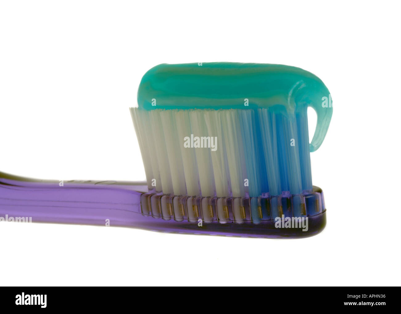 Toothbrush and toothpaste Stock Photo - Alamy