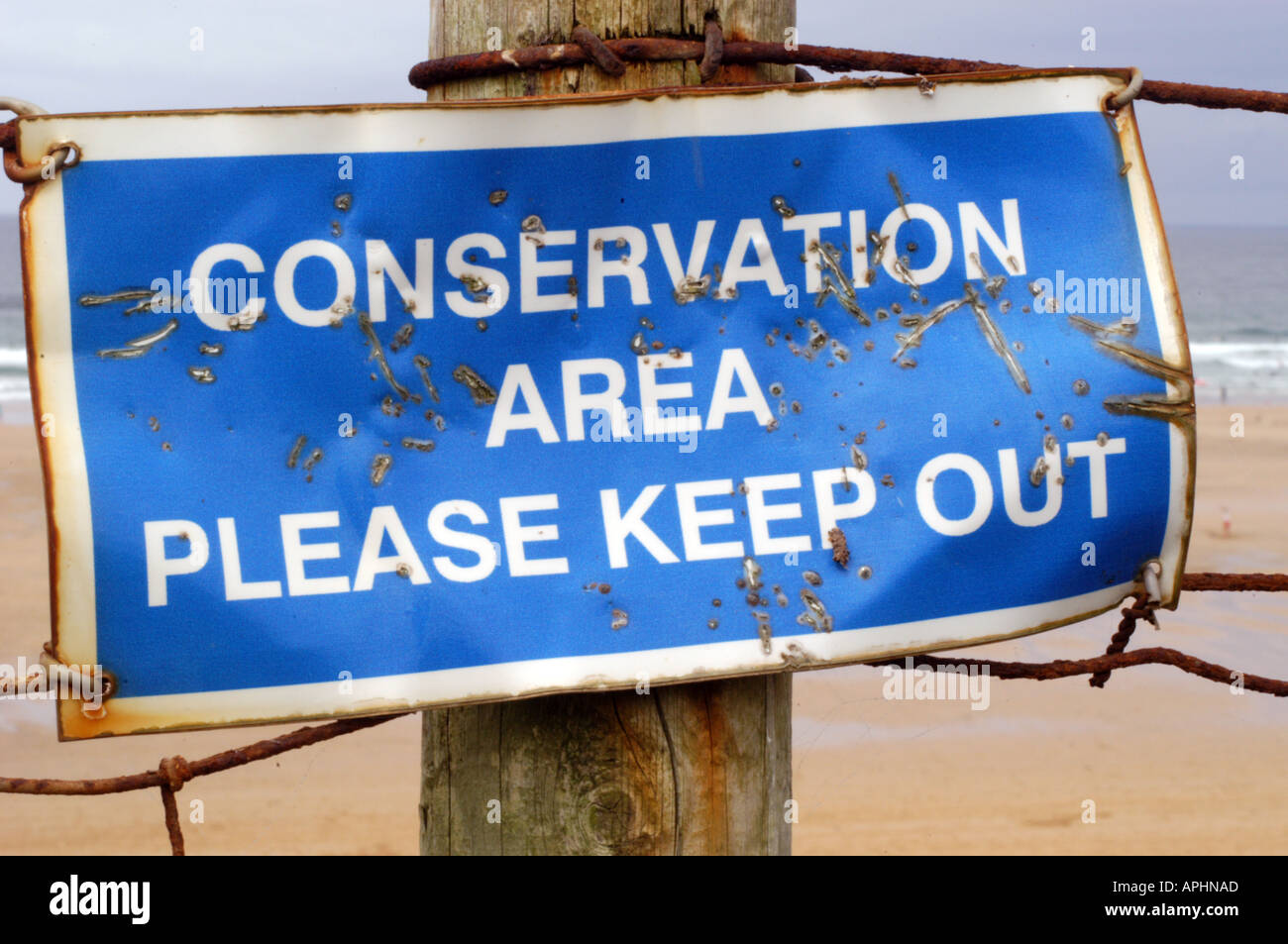 CONSERVATION AREA SIGN Stock Photo - Alamy