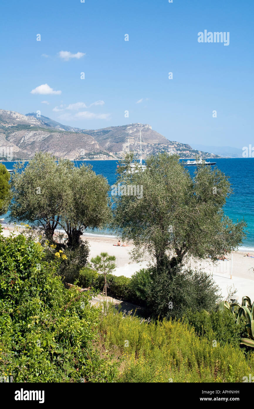 Beach Saint Jean Cap Ferrat Stock Photo - Alamy