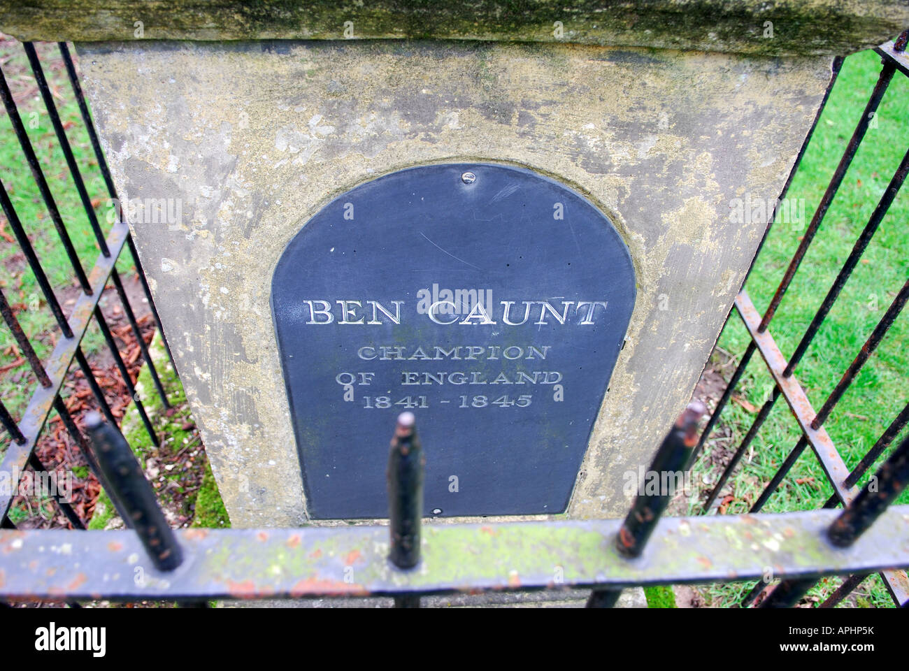 Benjamin Caunt.Champion Boxer of England Stock Photo - Alamy