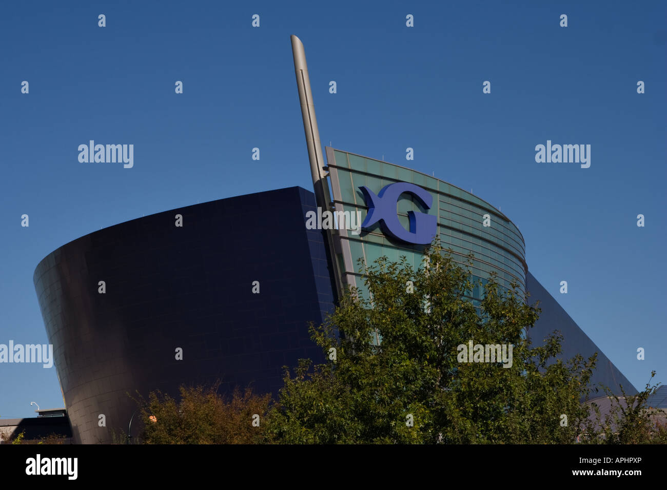 Georgia Aquarium exterior in downtown Atlanta Georgia Stock Photo - Alamy