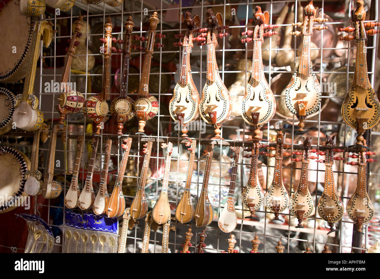 Silk Route China Xinjiang Province Kashgar Musical Instruments Stock ...