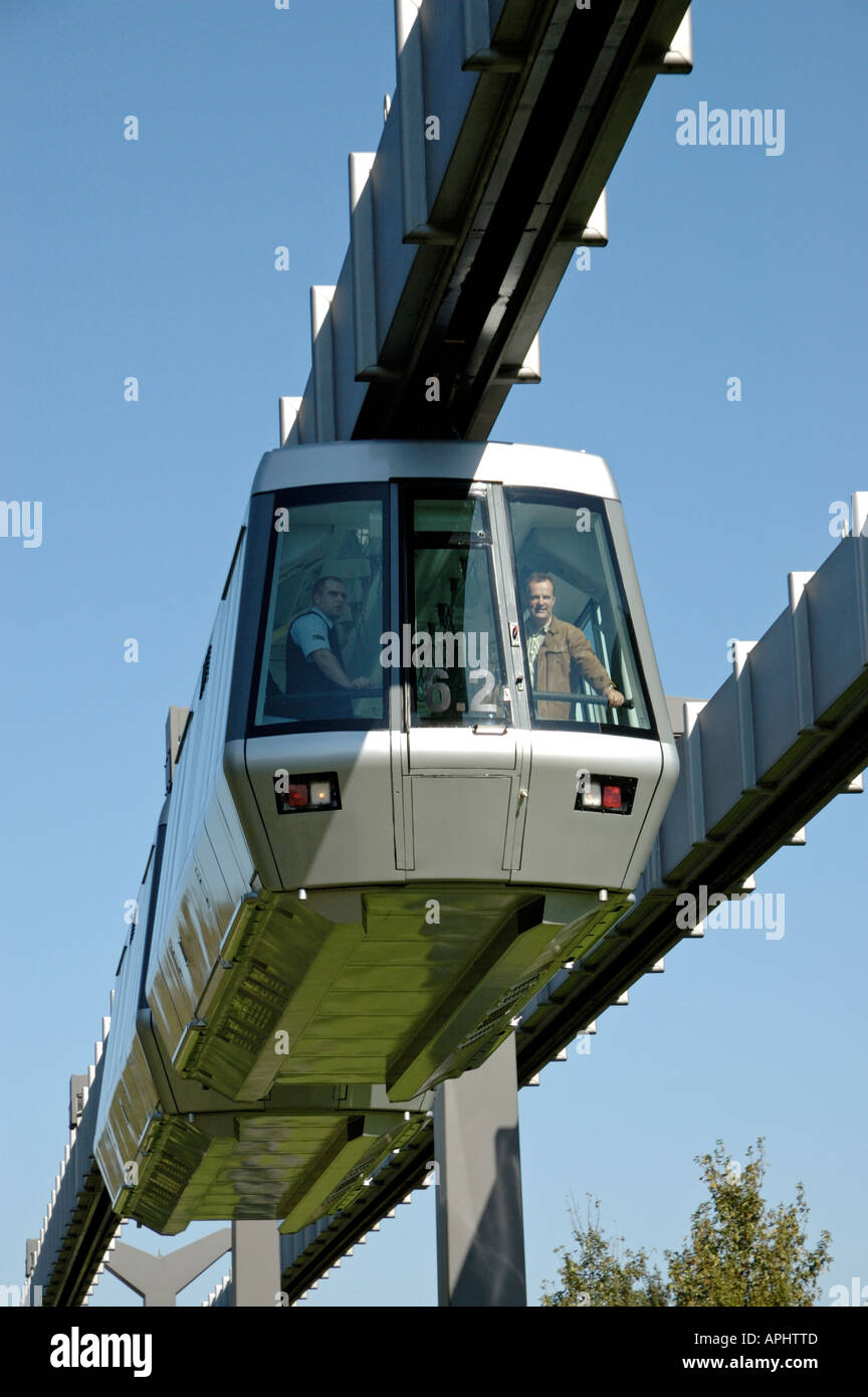 Skytrain, Duesseldorf International Airport, Germany Stock Photo - Alamy