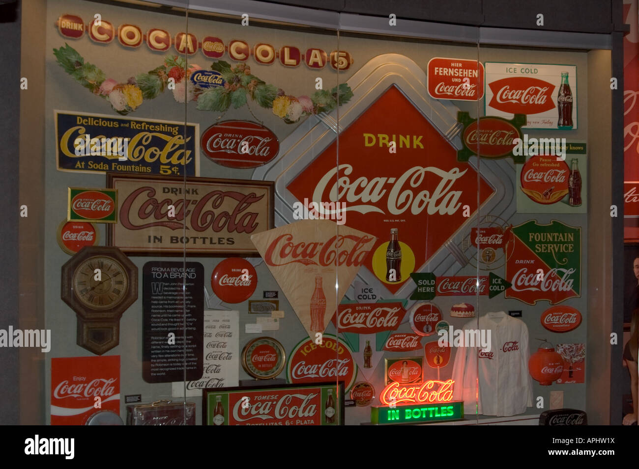 Inside The World of Coca Cola Stock Photo - Alamy