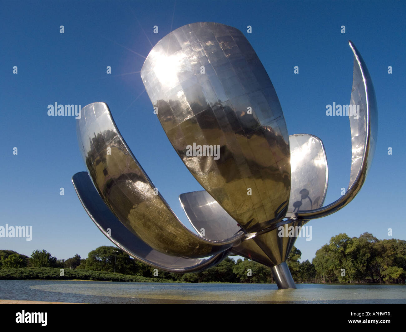 Floralis Generica Buenos Aires Stock Photo - Alamy